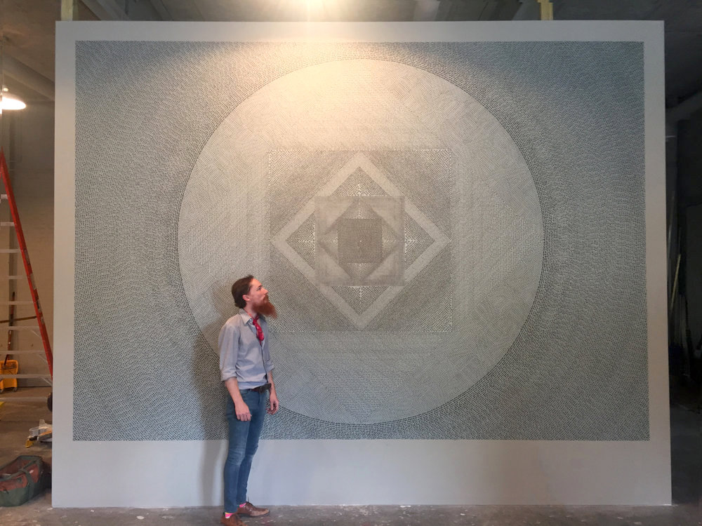 Fairfield artist Chad Starling’s Word and Form drawings boggle the mind ...